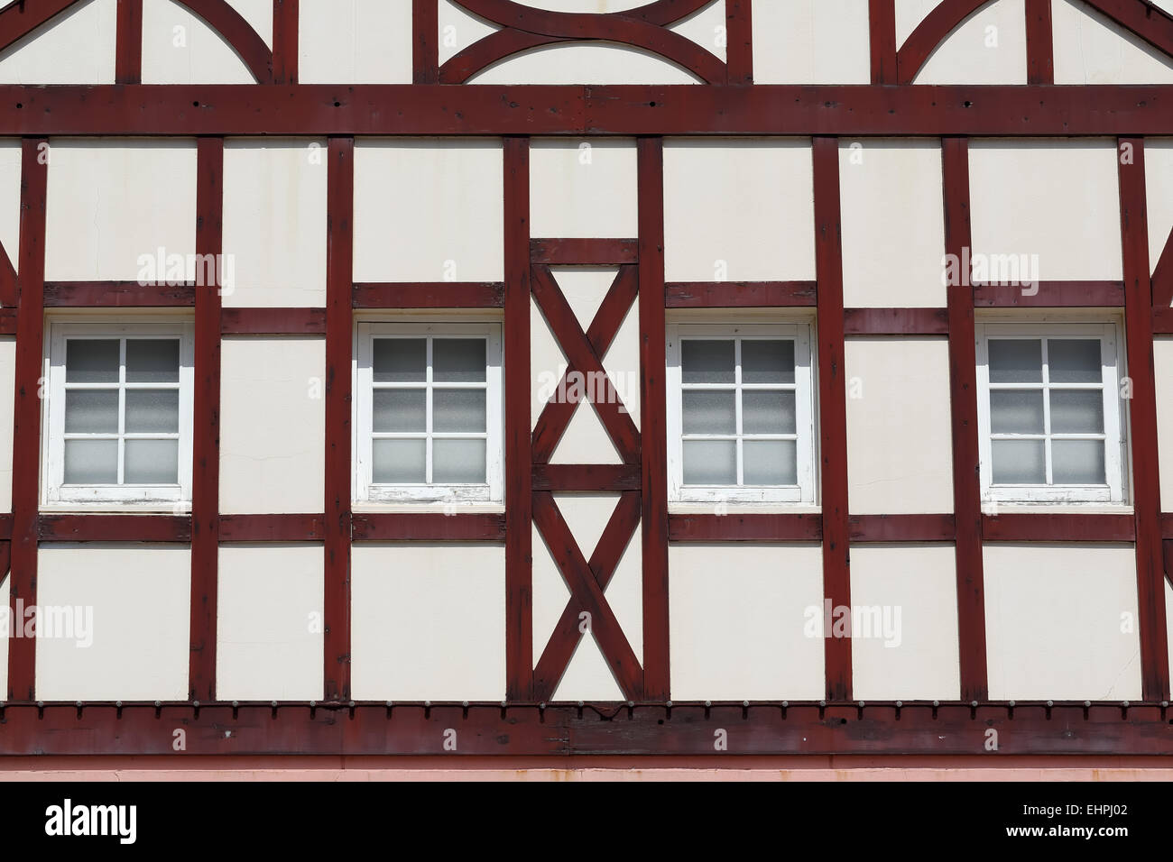 Wooden window beams hi-res stock photography and images - Alamy