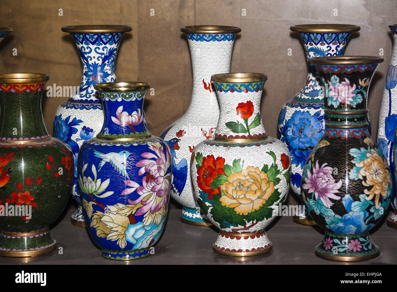 Collection Of Chinese Vases Beijing China Stock Photo - Alamy