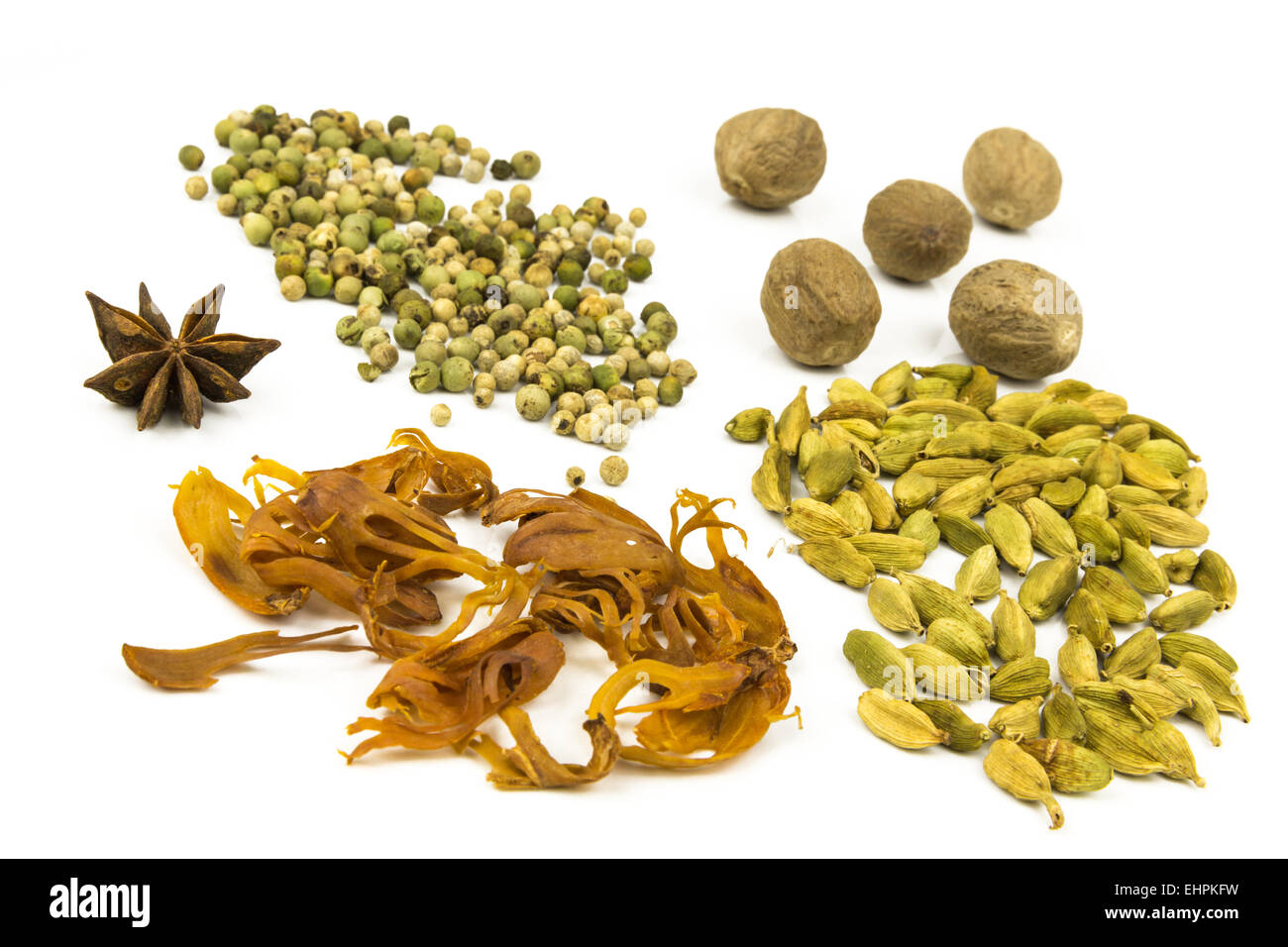 Several spices 8 Stock Photo - Alamy