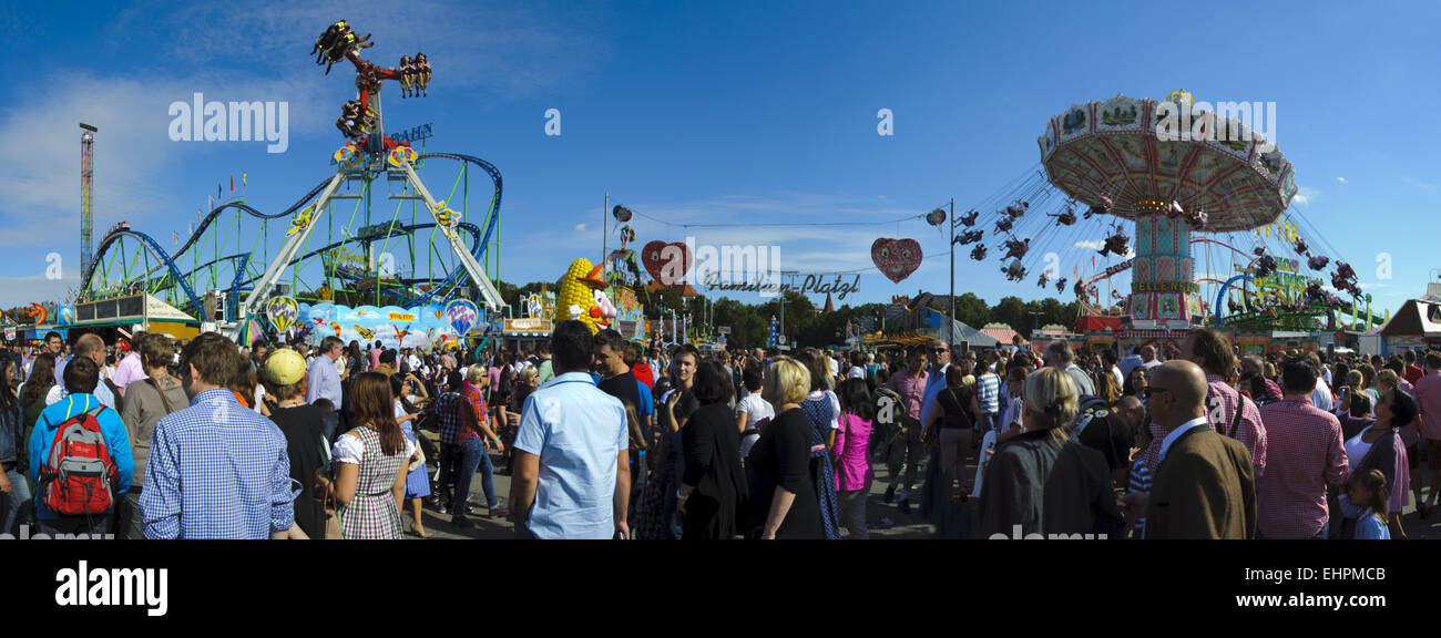 Oktoberfest street view hi-res stock photography and images - Alamy