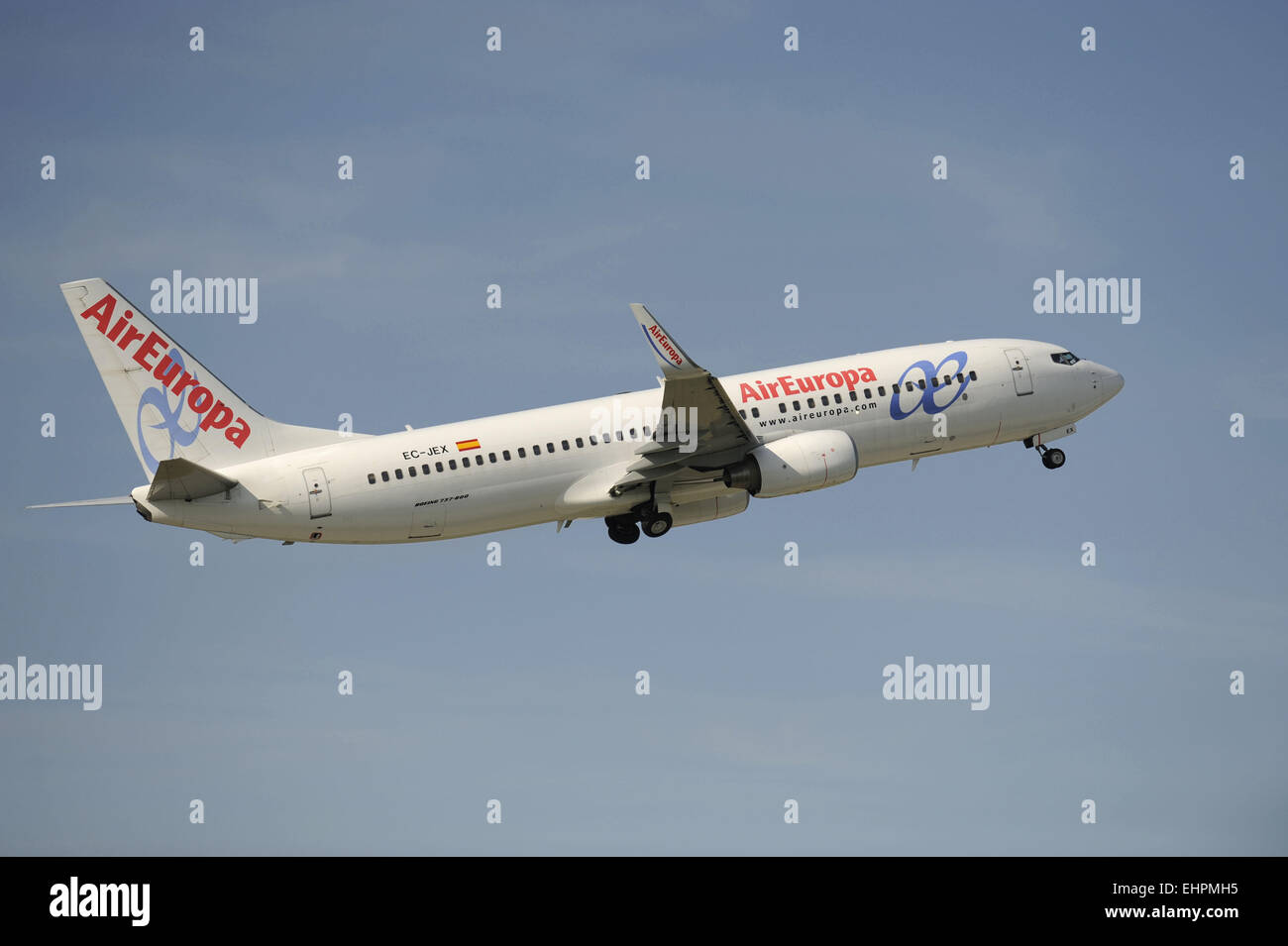 Airplane Airbus A 330 while take off Stock Photo - Alamy