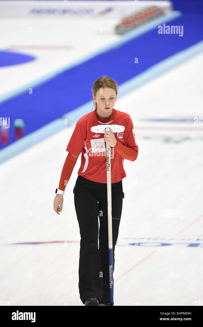 Sapporo, Hokkaido, Japan. 15th Mar, 2015. Kristine Davanger (NOR ...
