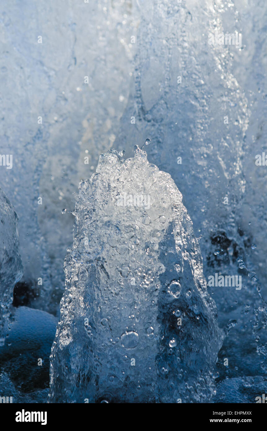 The raging water, close-up Stock Photo - Alamy