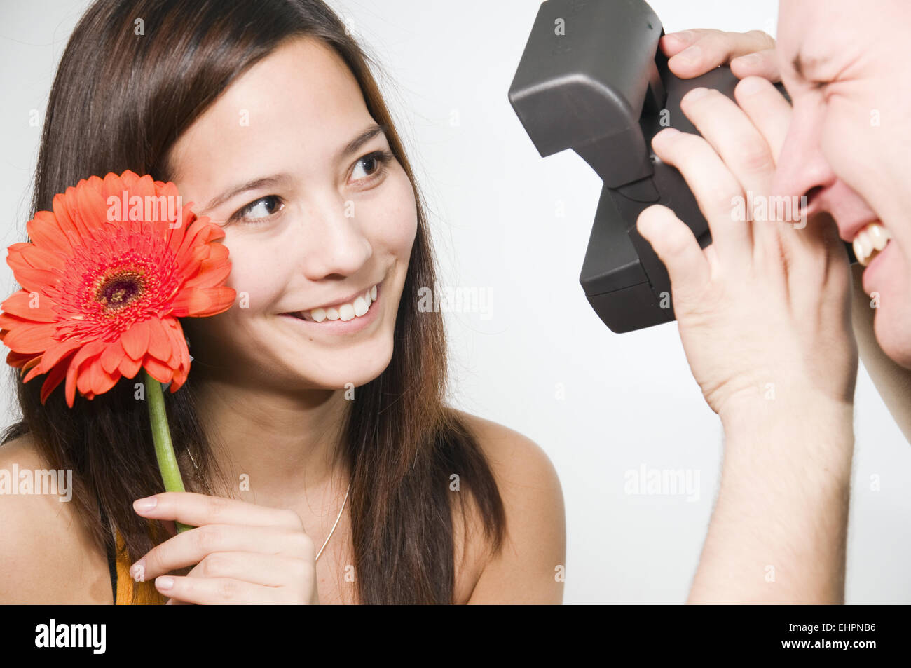 smile for camera Stock Photo - Alamy