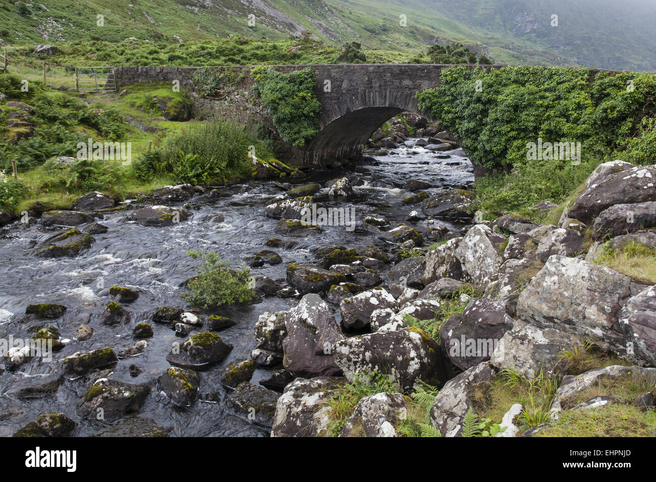 Landscape in the Gap of Dunloe in Ireland Stock Photo - Alamy
