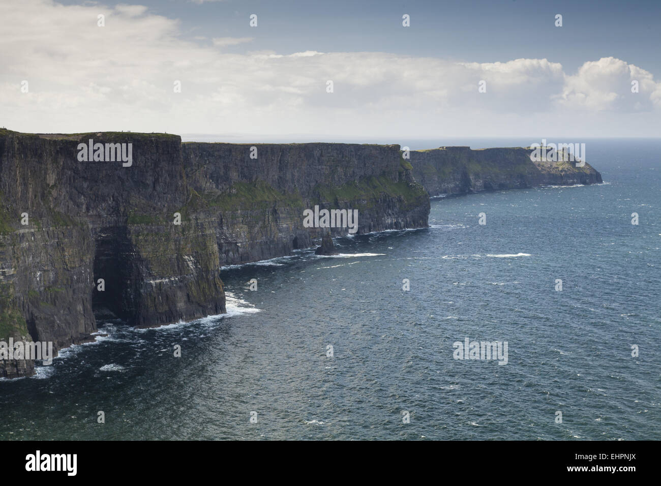 Landscape at the Cliffs of Moher in Ireland Stock Photo - Alamy
