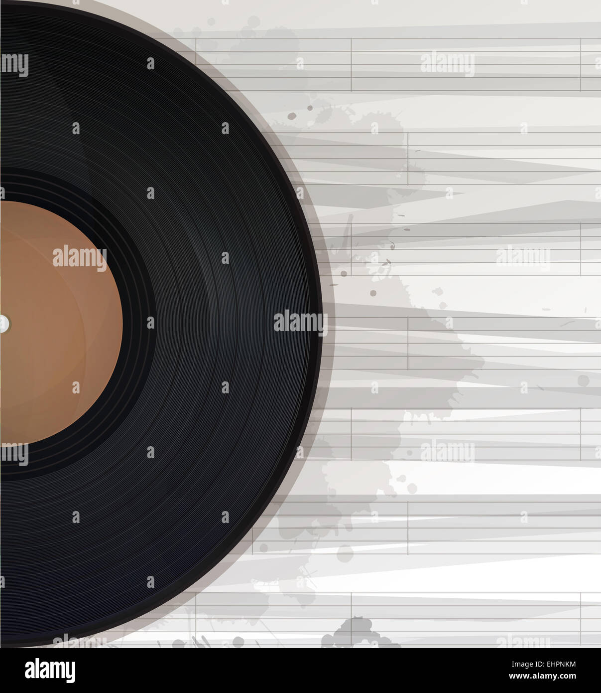 Music record background Stock Photo - Alamy