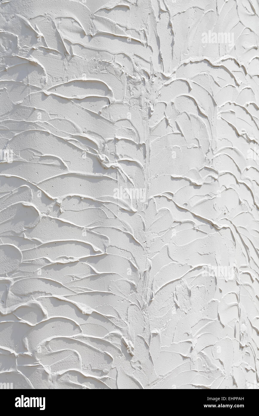 Structural plaster on wall, texture background Stock Photo - Alamy