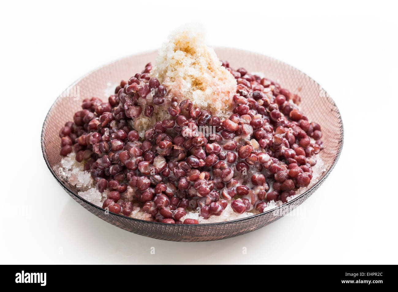 Red bean ice Stock Photo - Alamy