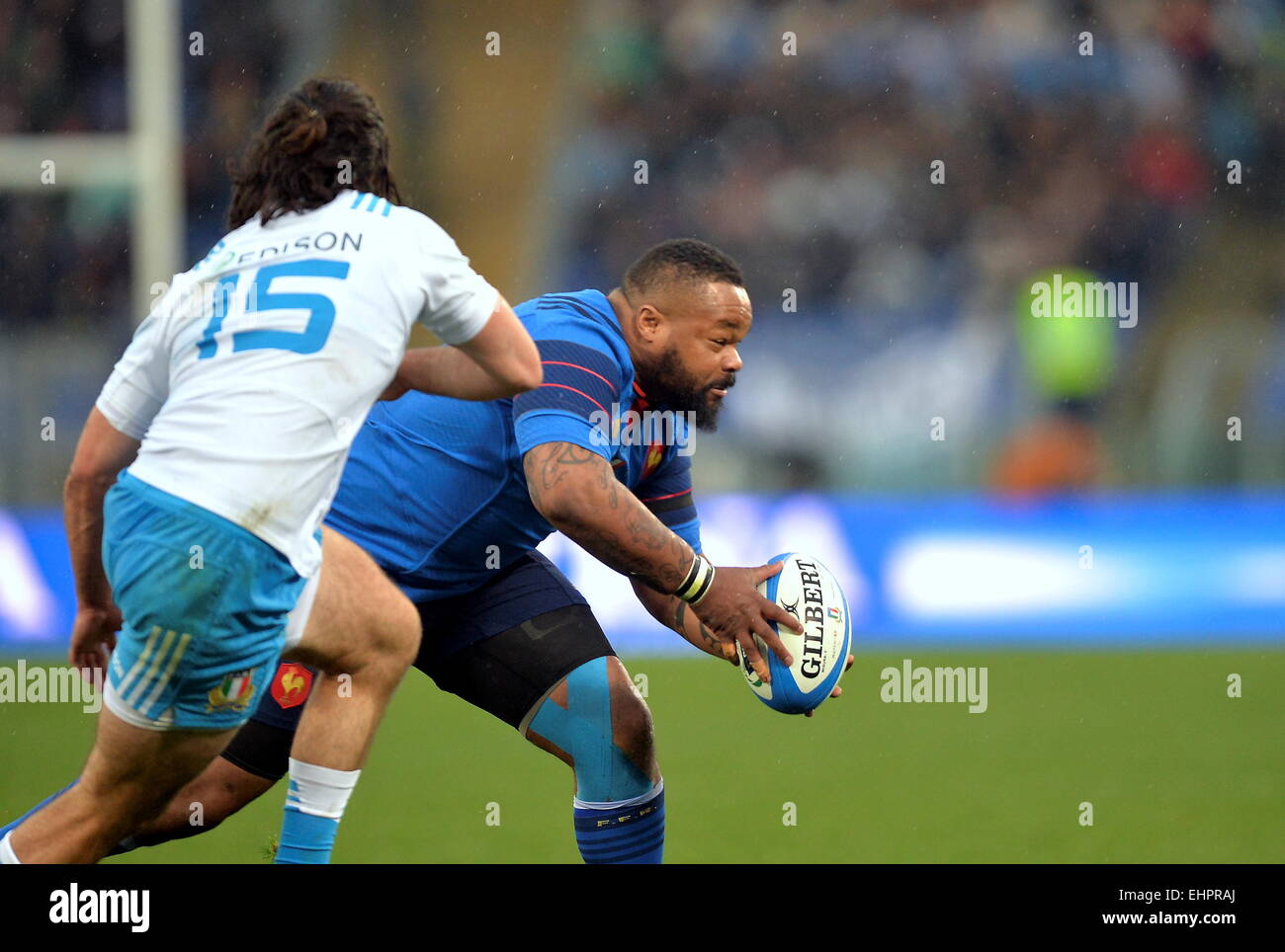 Stadio Olimpico, Rome, Italy. 15th Mar, 2015. 6-Nations International ...