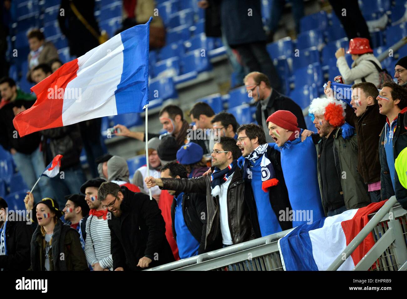 Stadio Olimpico, Rome, Italy. 15th Mar, 2015. 6-Nations International ...