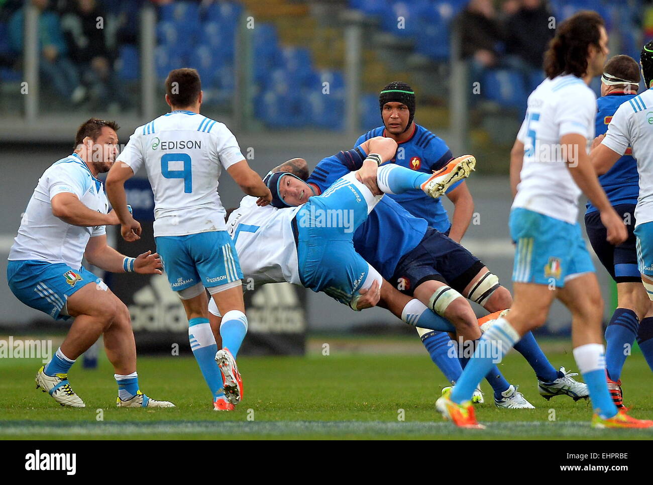 Stadio Olimpico, Rome, Italy. 15th Mar, 2015. 6-Nations International ...