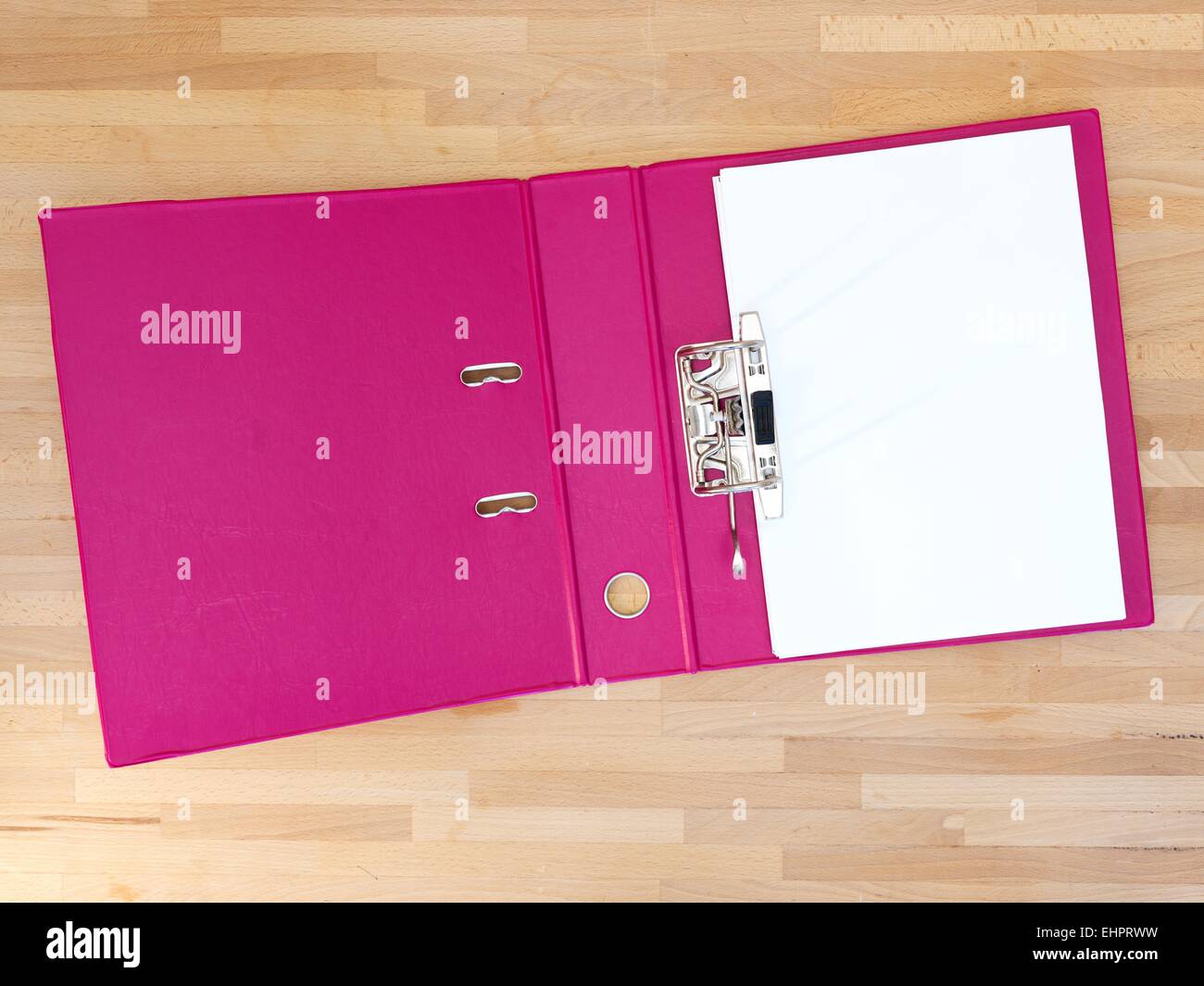 A close up shot of an A4 ring binder Stock Photo - Alamy