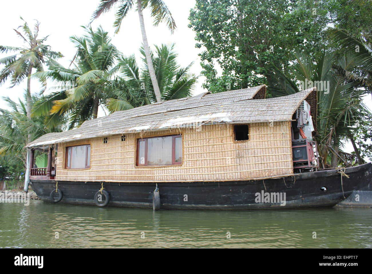 Kerela house boat hi-res stock photography and images - Alamy