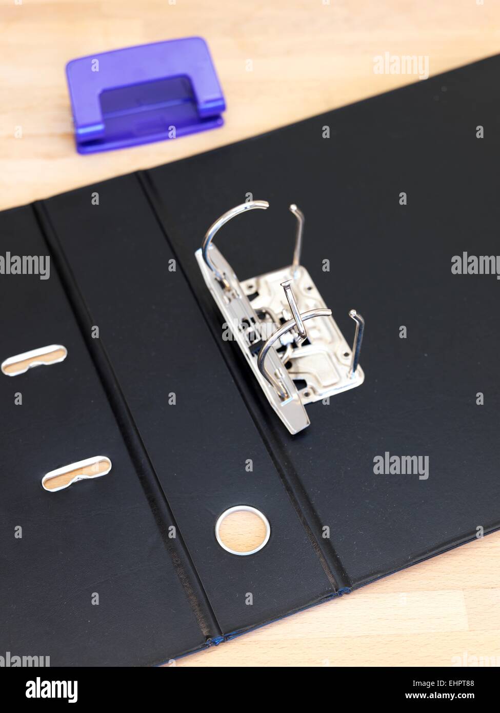 A close up shot of an A4 ring binder Stock Photo - Alamy