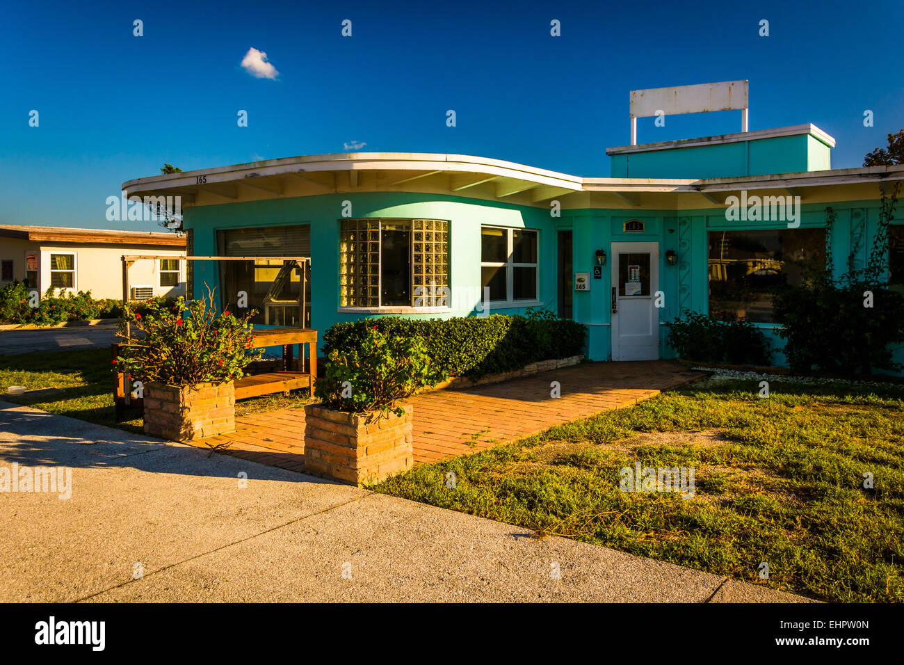Old building in Vilano Beach, Florida Stock Photo - Alamy
