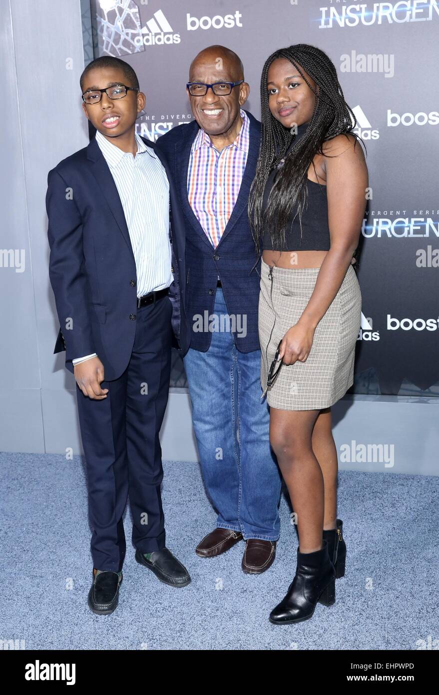 New York, NY, USA. 16th Mar, 2015. Al Roker at arrivals for THE ...