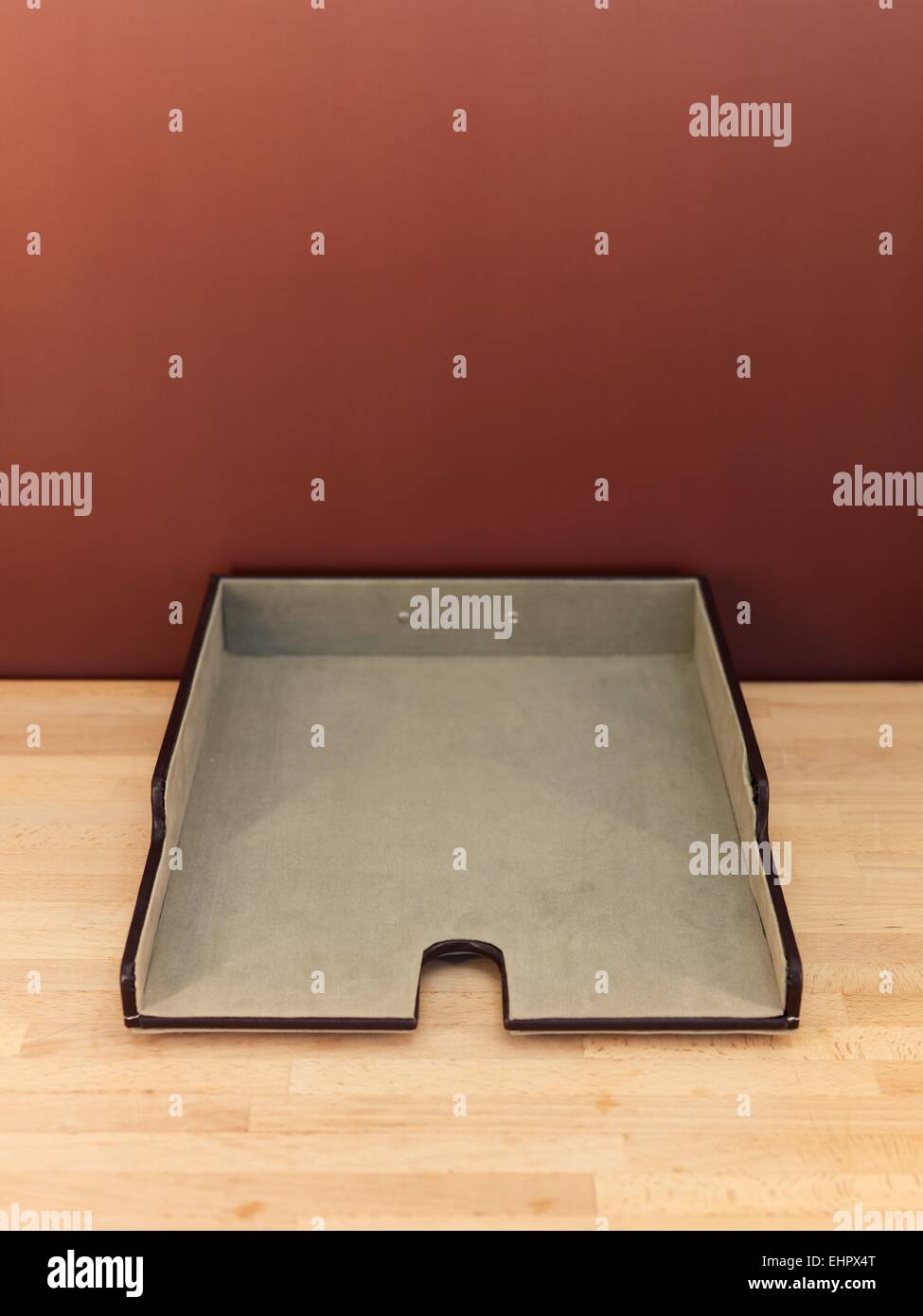 A close up shot of an office work tray Stock Photo - Alamy