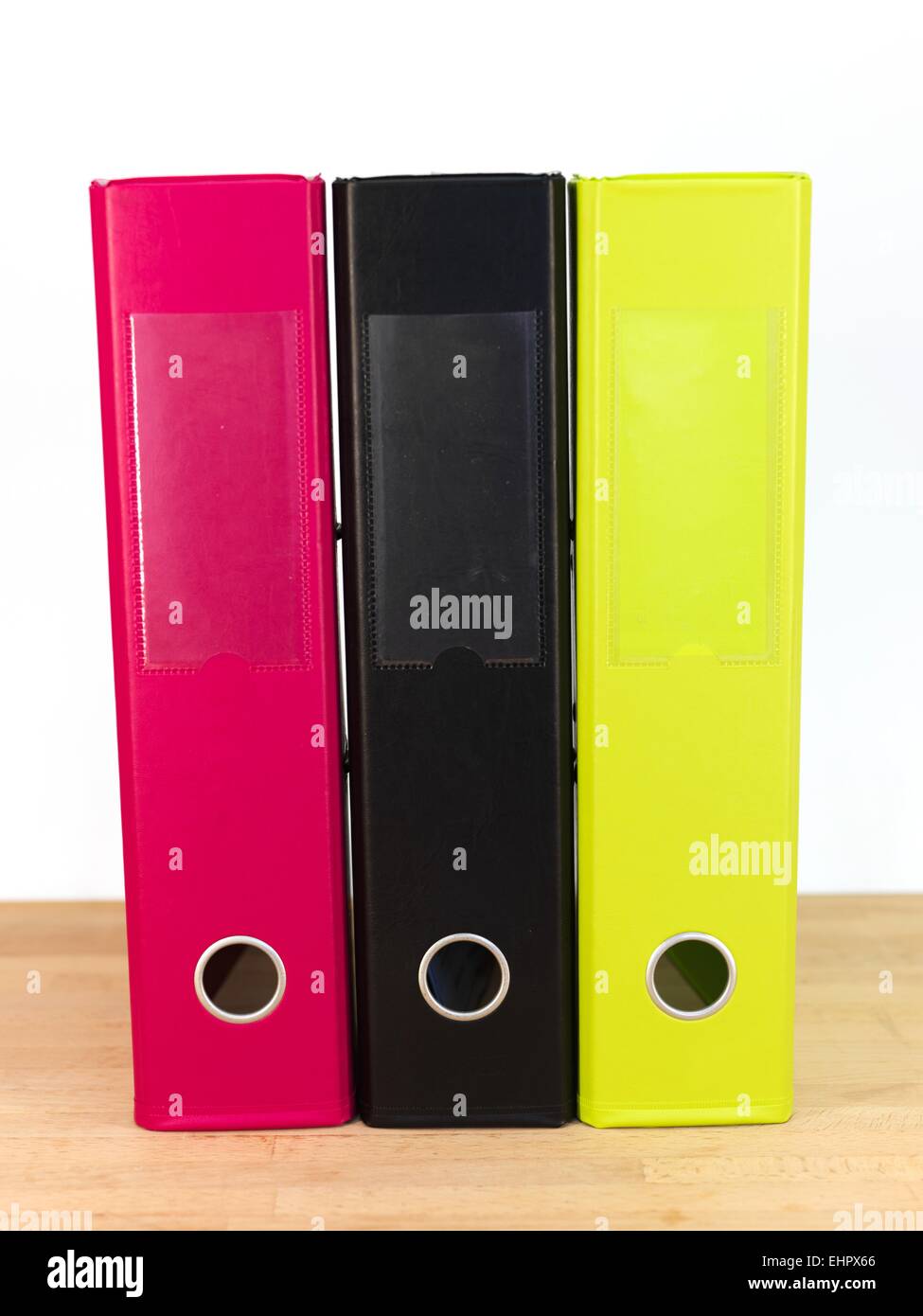 A close up shot of an A4 ring binder Stock Photo - Alamy