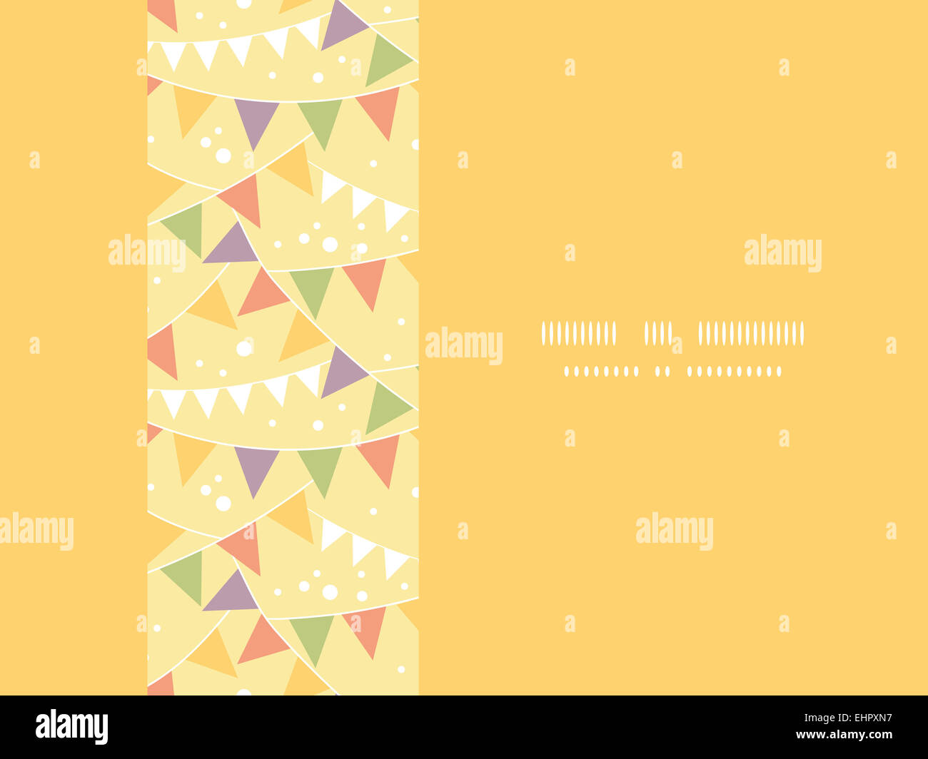 Birthday decorations bunting horizontal seamless hi-res stock ...