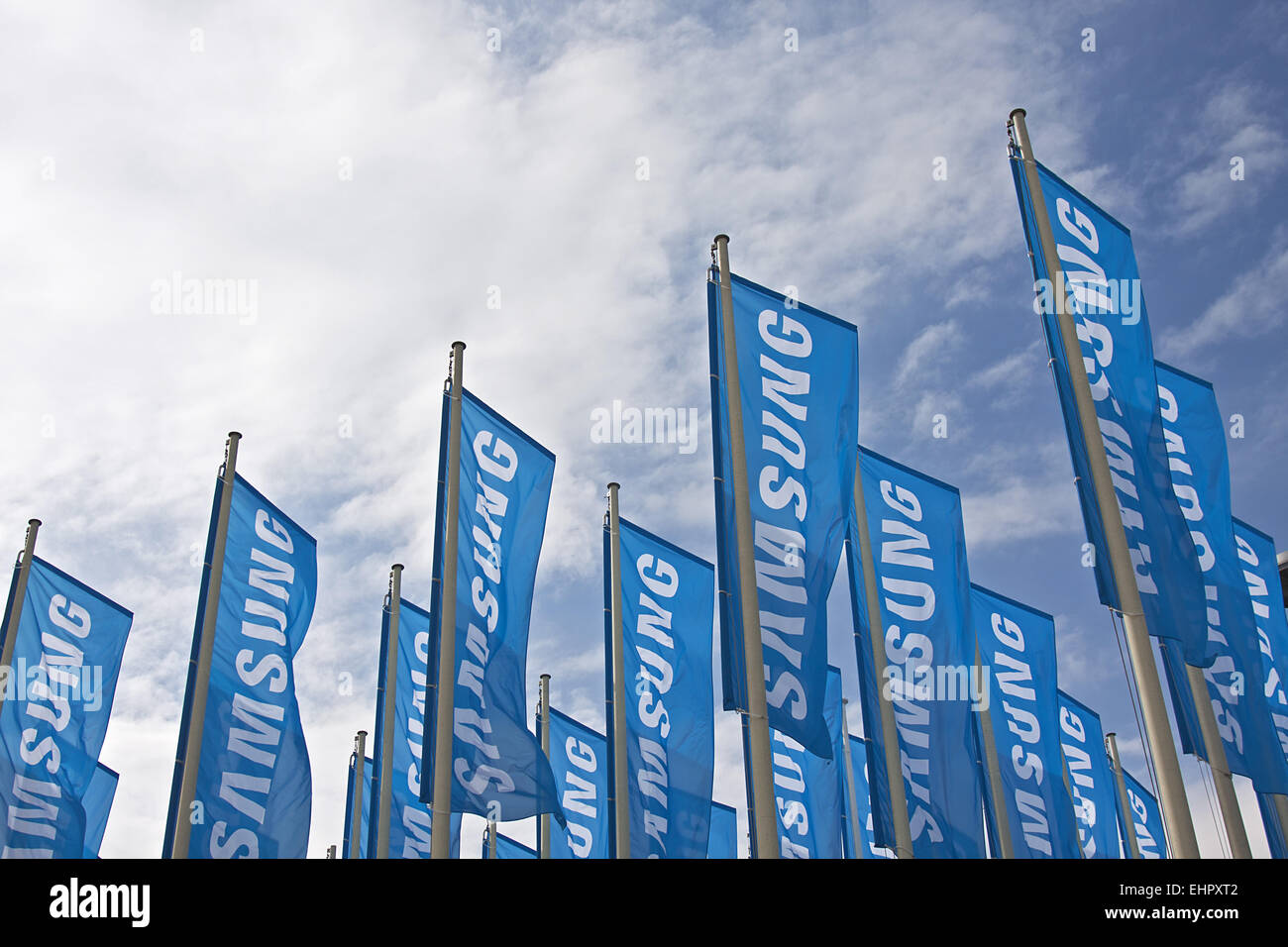 Samsung flags hi-res stock photography and images - Alamy