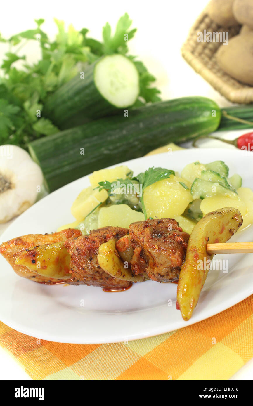 Potato cucumber salad hi-res stock photography and images - Alamy