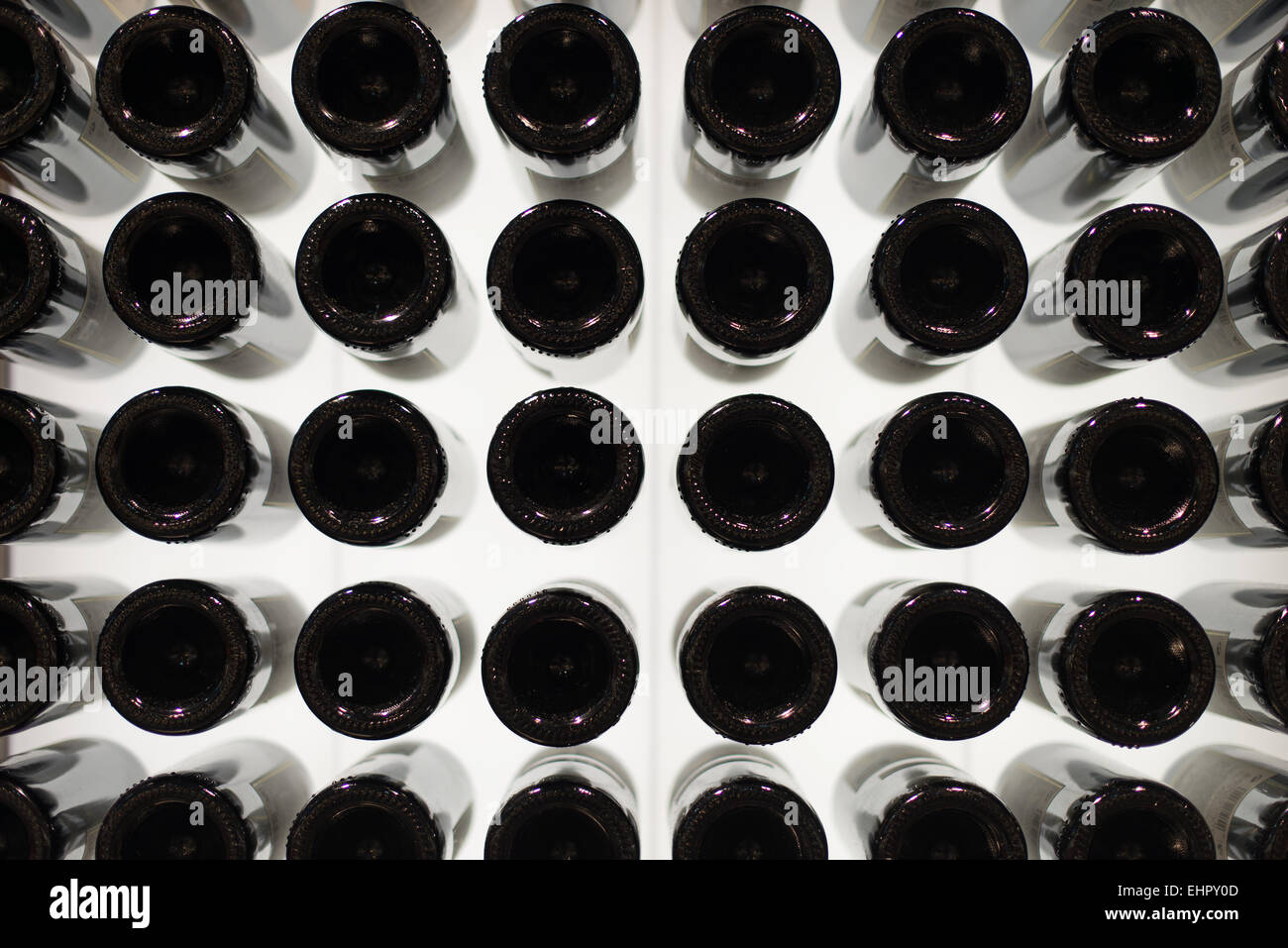 Many wine bottles hi-res stock photography and images - Alamy