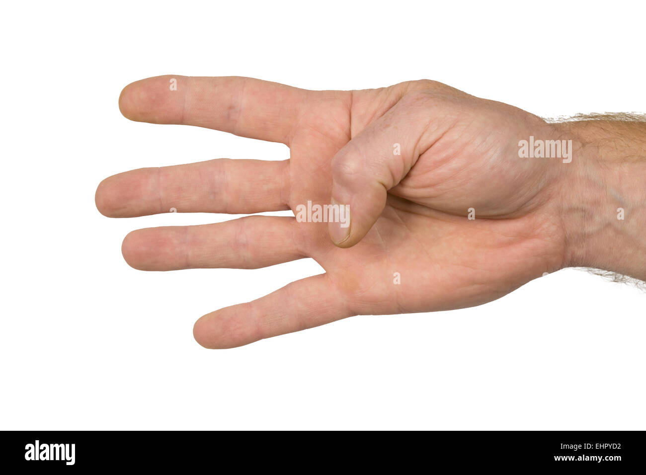 Four fingers hi-res stock photography and images - Alamy