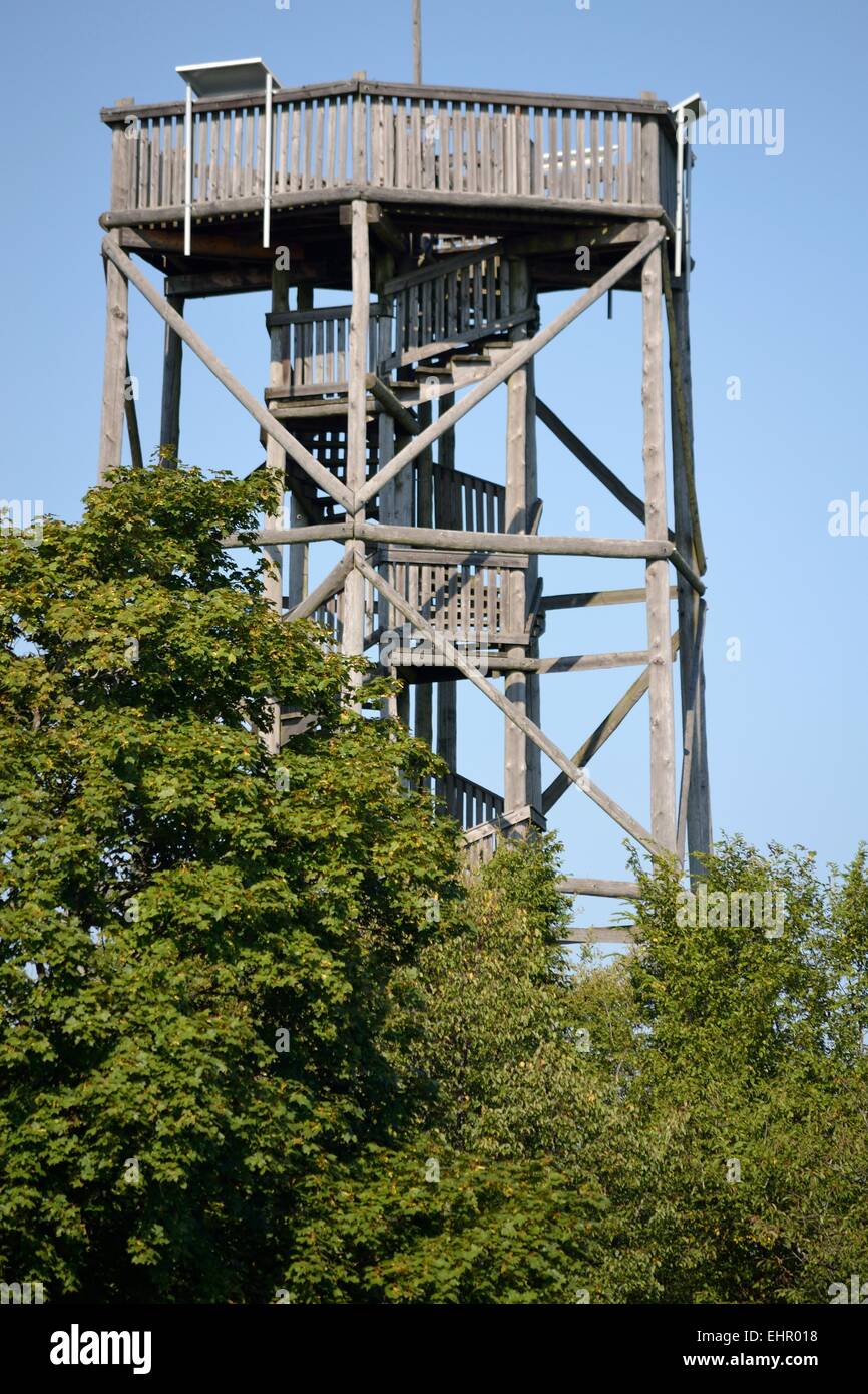 Wooden observation tower hi-res stock photography and images - Alamy