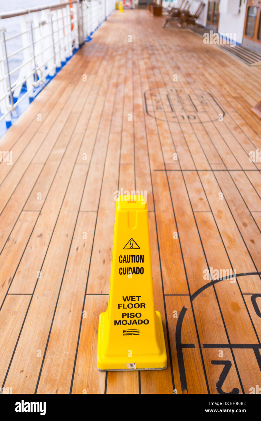 Deck games on cruise ship hi-res stock photography and images - Alamy