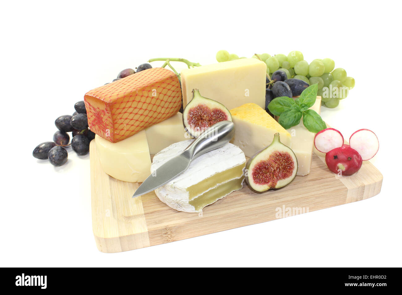 fresh selection of cheeses Stock Photo - Alamy