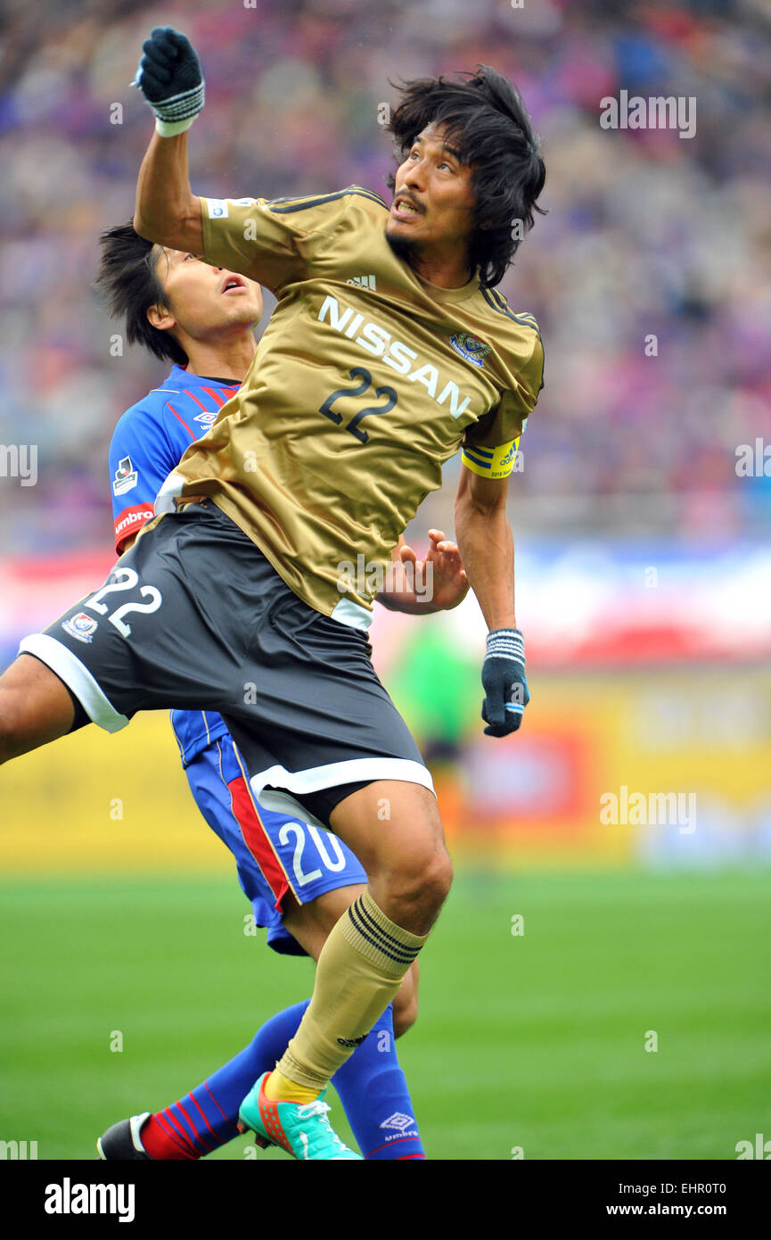 Tokyo, Japan. 14th Mar, 2015. Yuji Nakazawa (F Marinos) Football ...