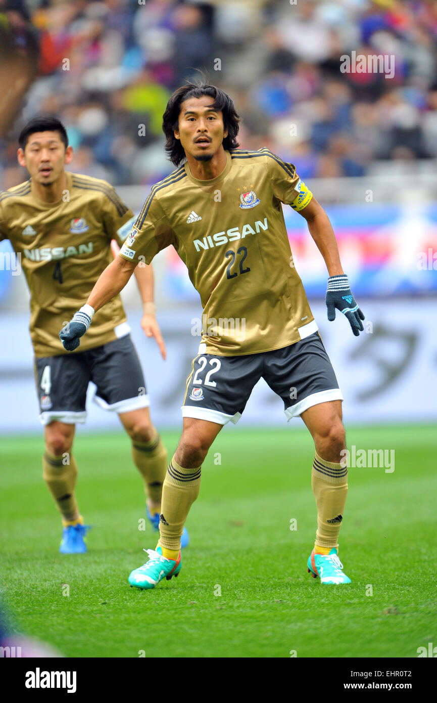 Tokyo, Japan. 14th Mar, 2015. Yuji Nakazawa (F Marinos) Football ...