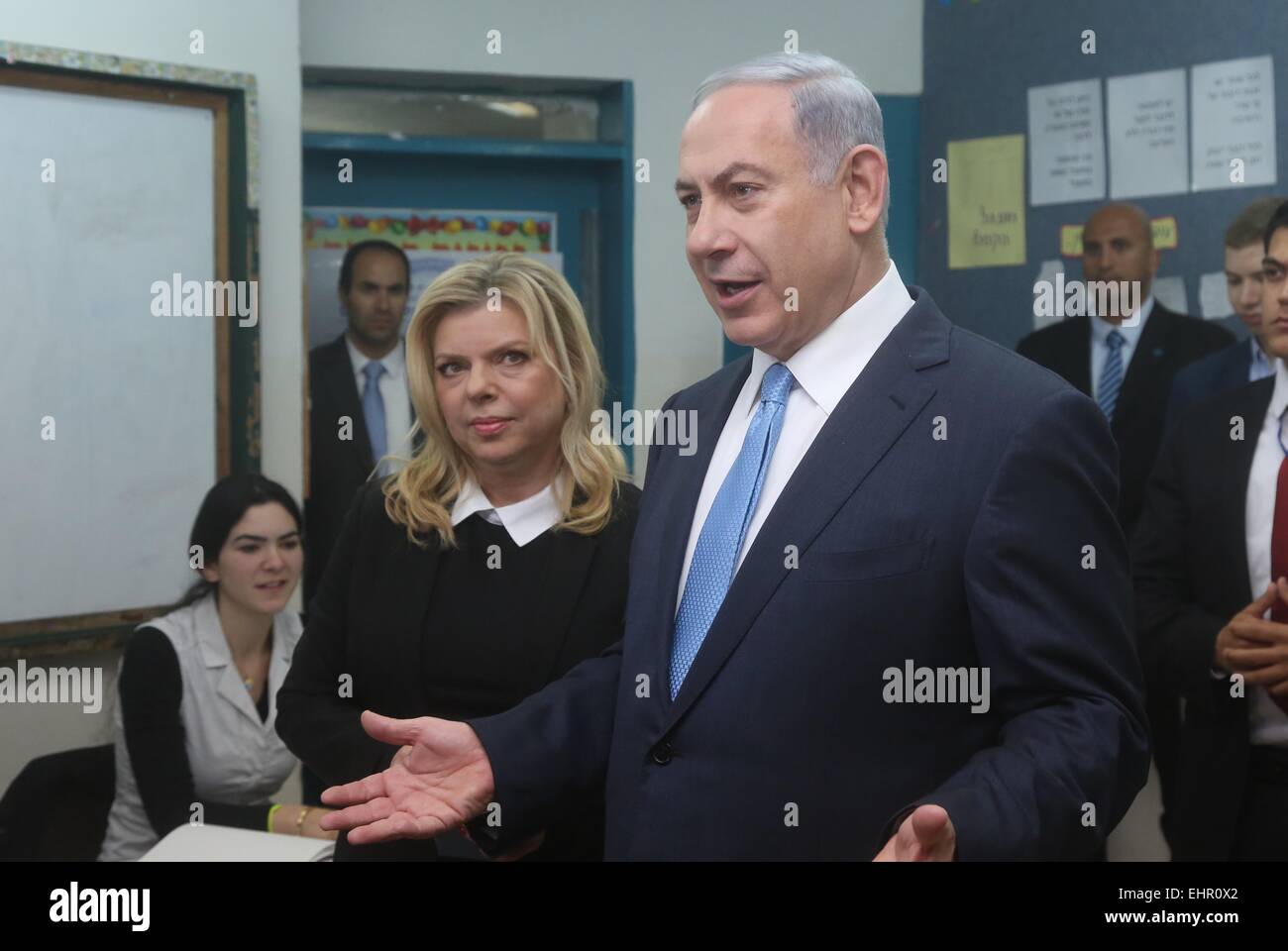 Israeli prime minister interview hi-res stock photography and images ...