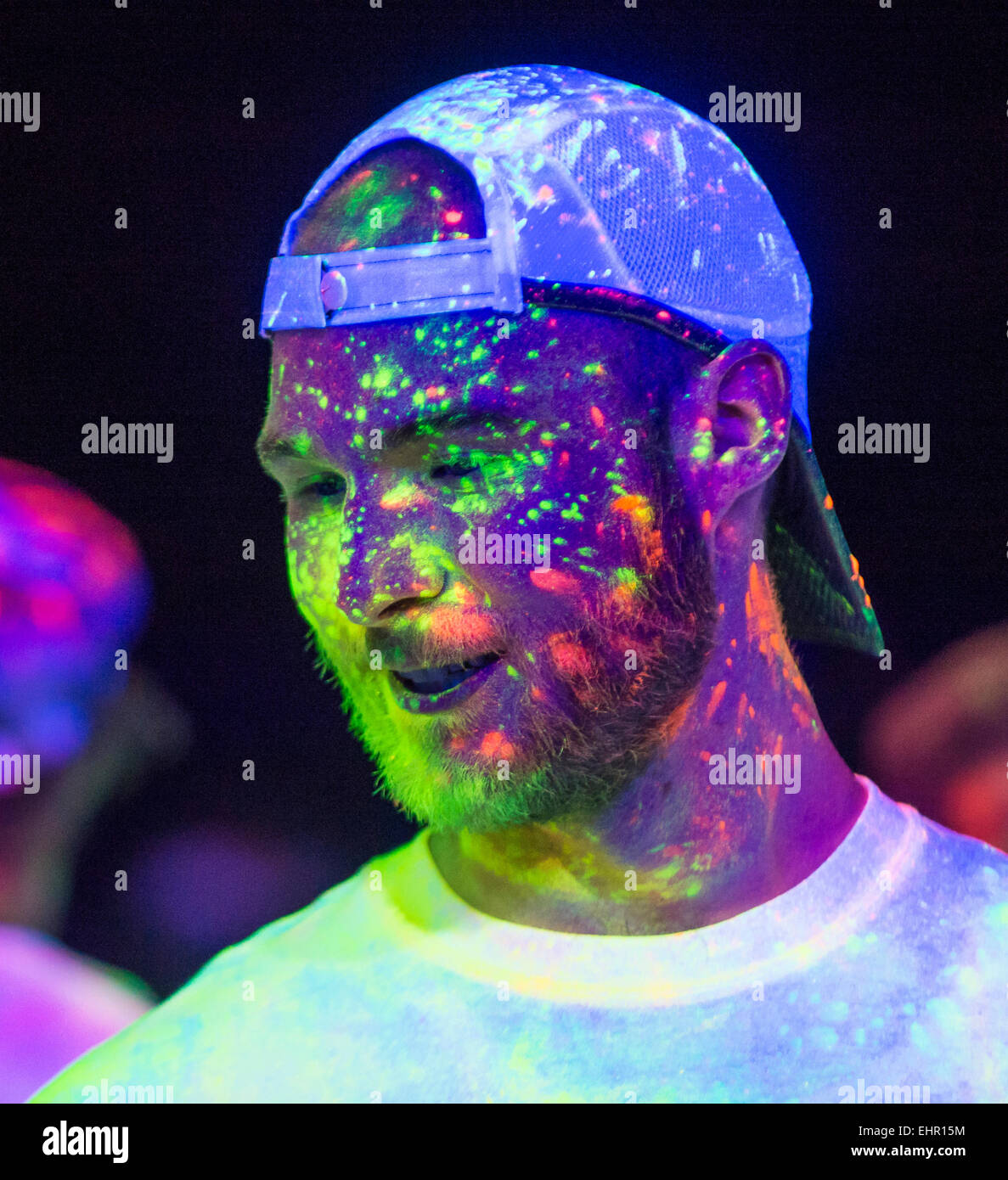 Blacklight run hi-res stock photography and images - Alamy