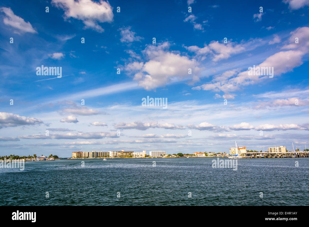 The Intracoastal Waterway in Clearwater Beach, Florida Stock Photo - Alamy