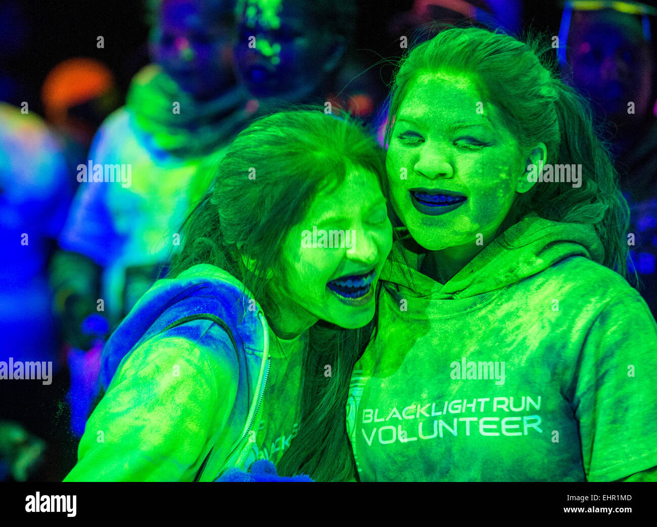 Blacklight run hi-res stock photography and images - Alamy