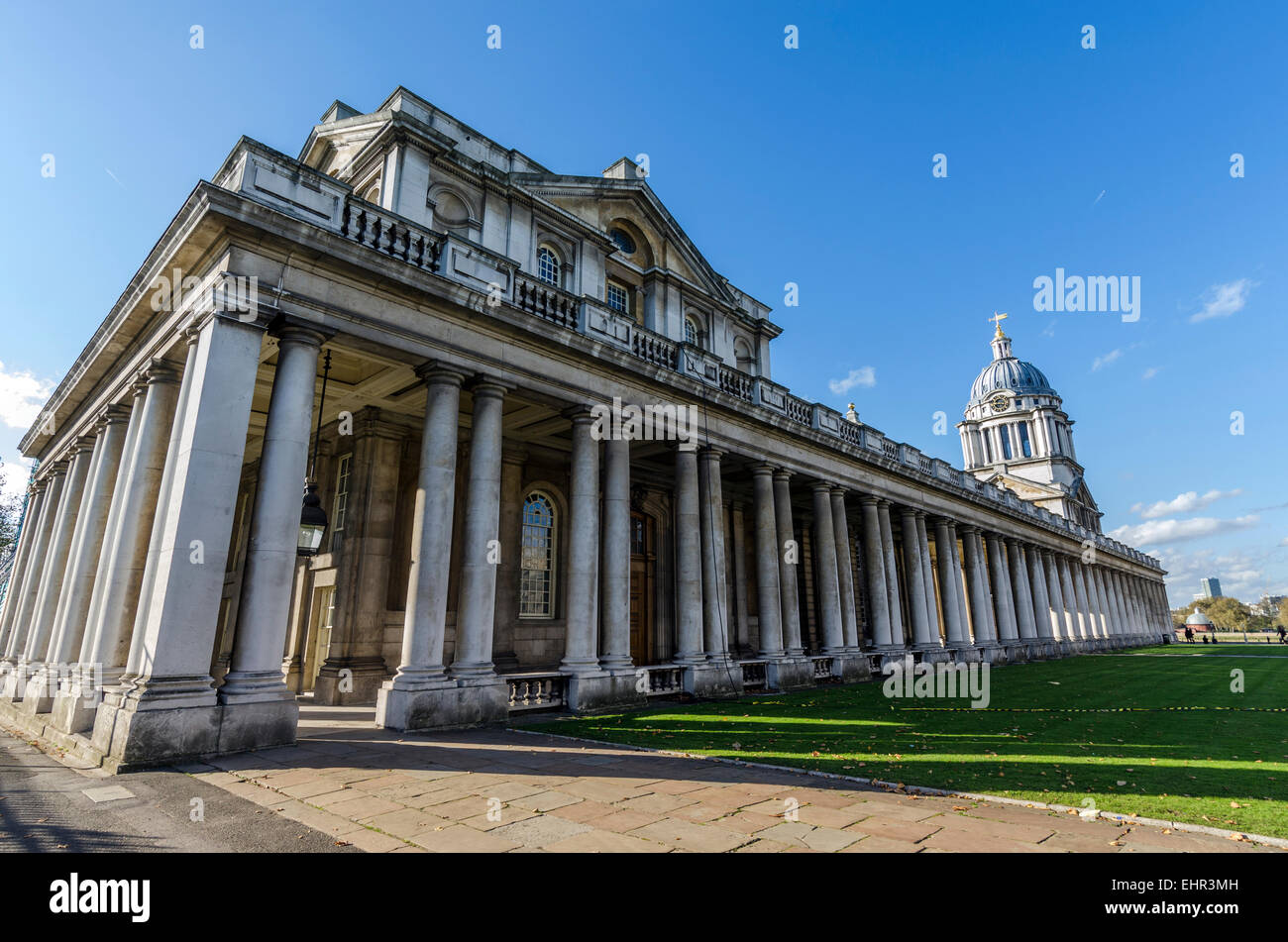 King William Court at the Old Naval College in Greenwich is the ...