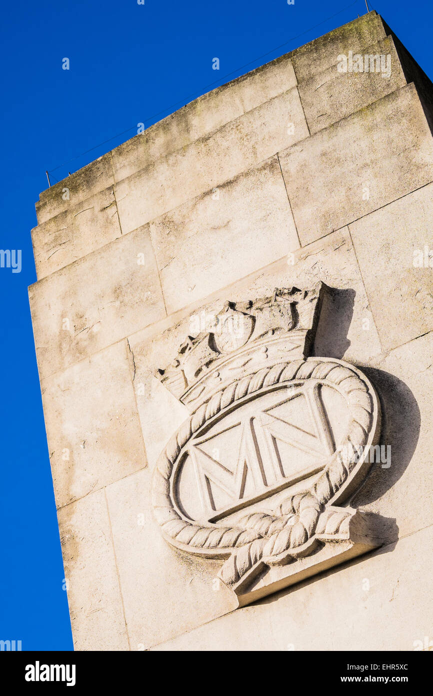 Merchant Navy Memorial Tower Hill - London Stock Photo - Alamy