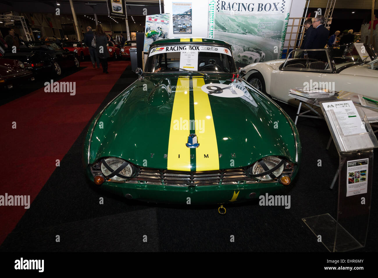 Racing car Triumph TR4, 1963 Stock Photo - Alamy