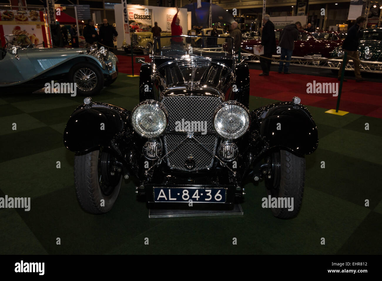 A sports car Jaguar SS90 Competition, 1935, (total production 23 cars ...