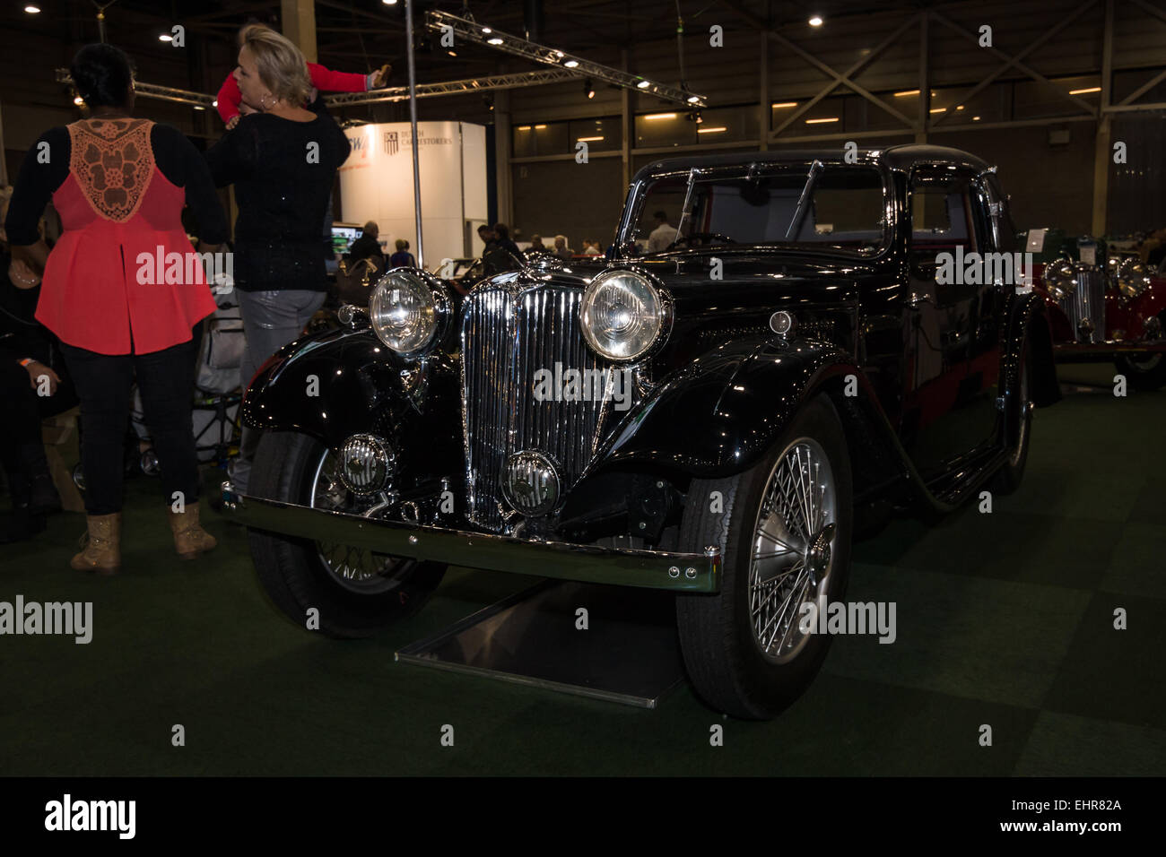 A sports car Jaguar SS2 Coupe, 1934 Stock Photo - Alamy