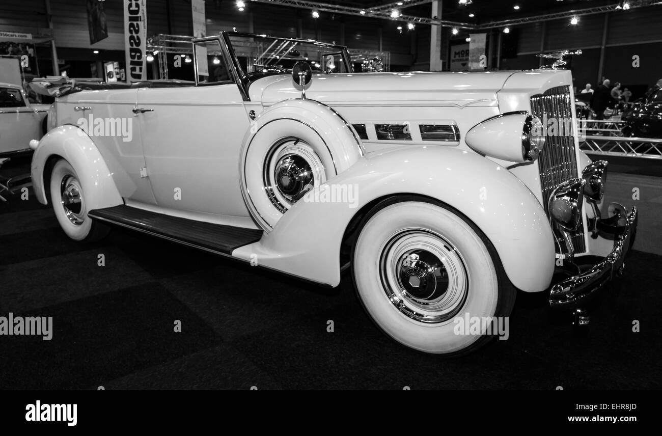Oldtimer Packard 120 Convertible Sedan with Dietrich Body, 1937 Stock ...