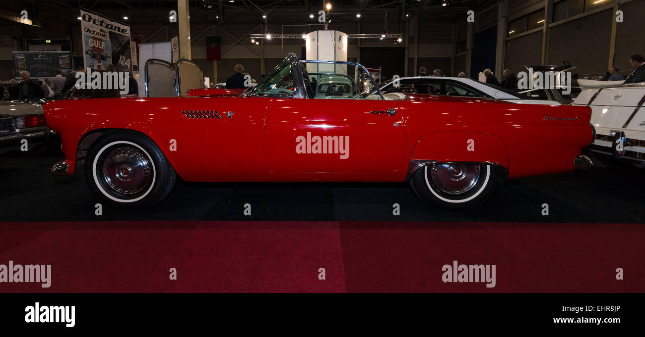 Personal luxury car Ford Thunderbird (first generation), 1955 Stock ...