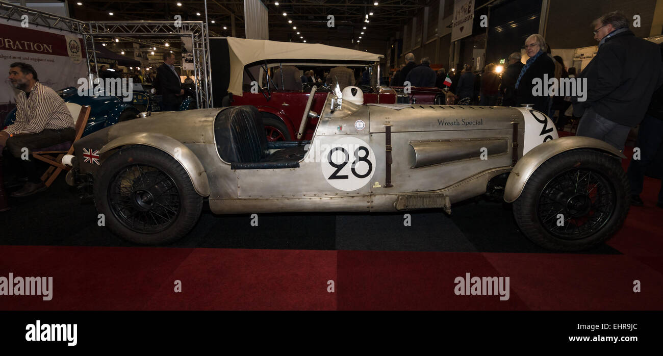 Sports car Rover 14 Speed Sport, nickname Wreath Special, 1935 Stock ...