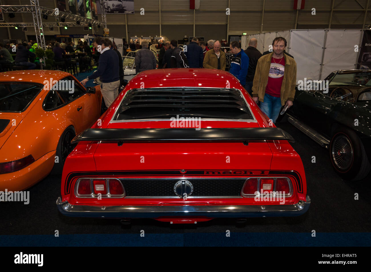The muscle car Ford Mustang Mach 1, 1973 Stock Photo - Alamy
