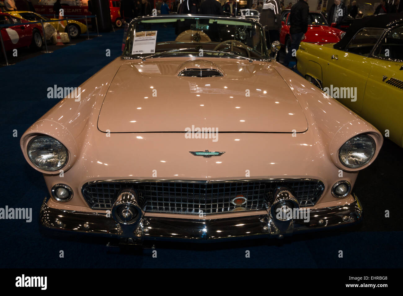 A personal luxury car Ford Thunderbird (first generation), 1955 Stock ...