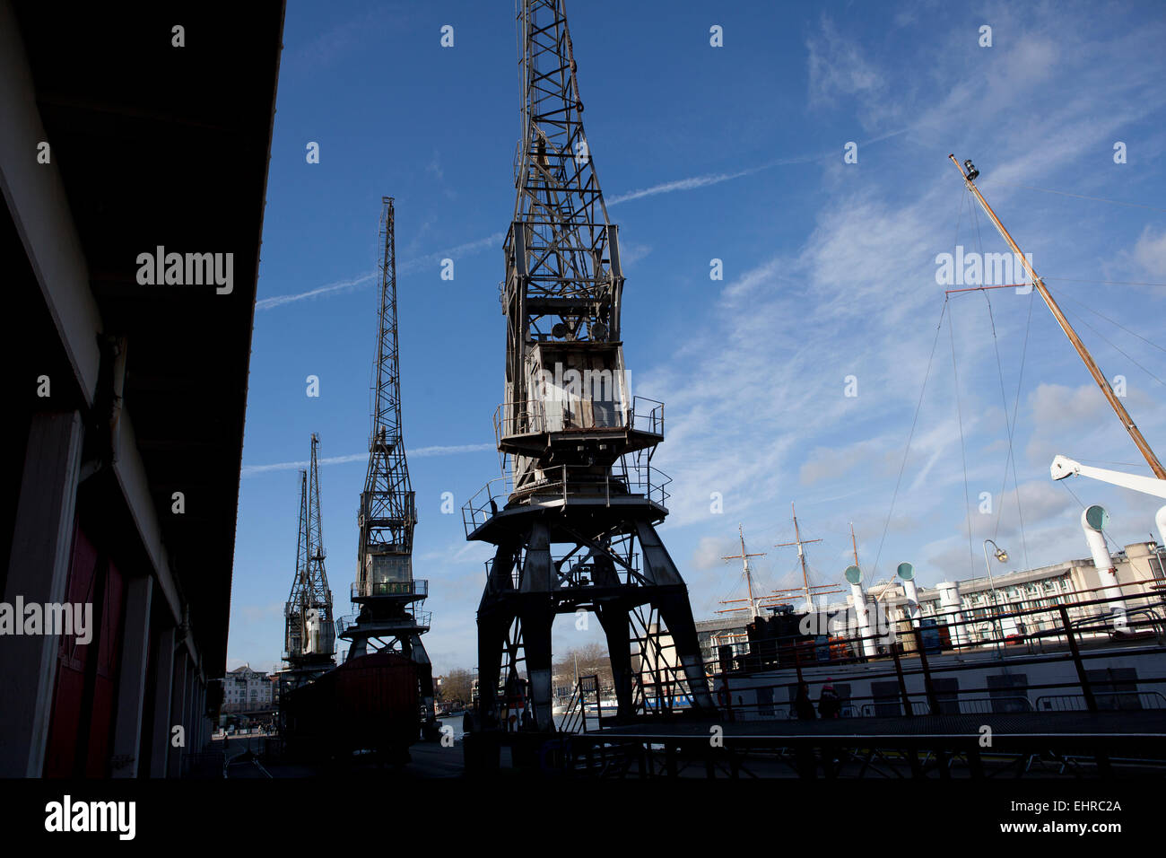 Historic Dock Cranes High Resolution Stock Photography and Images - Alamy