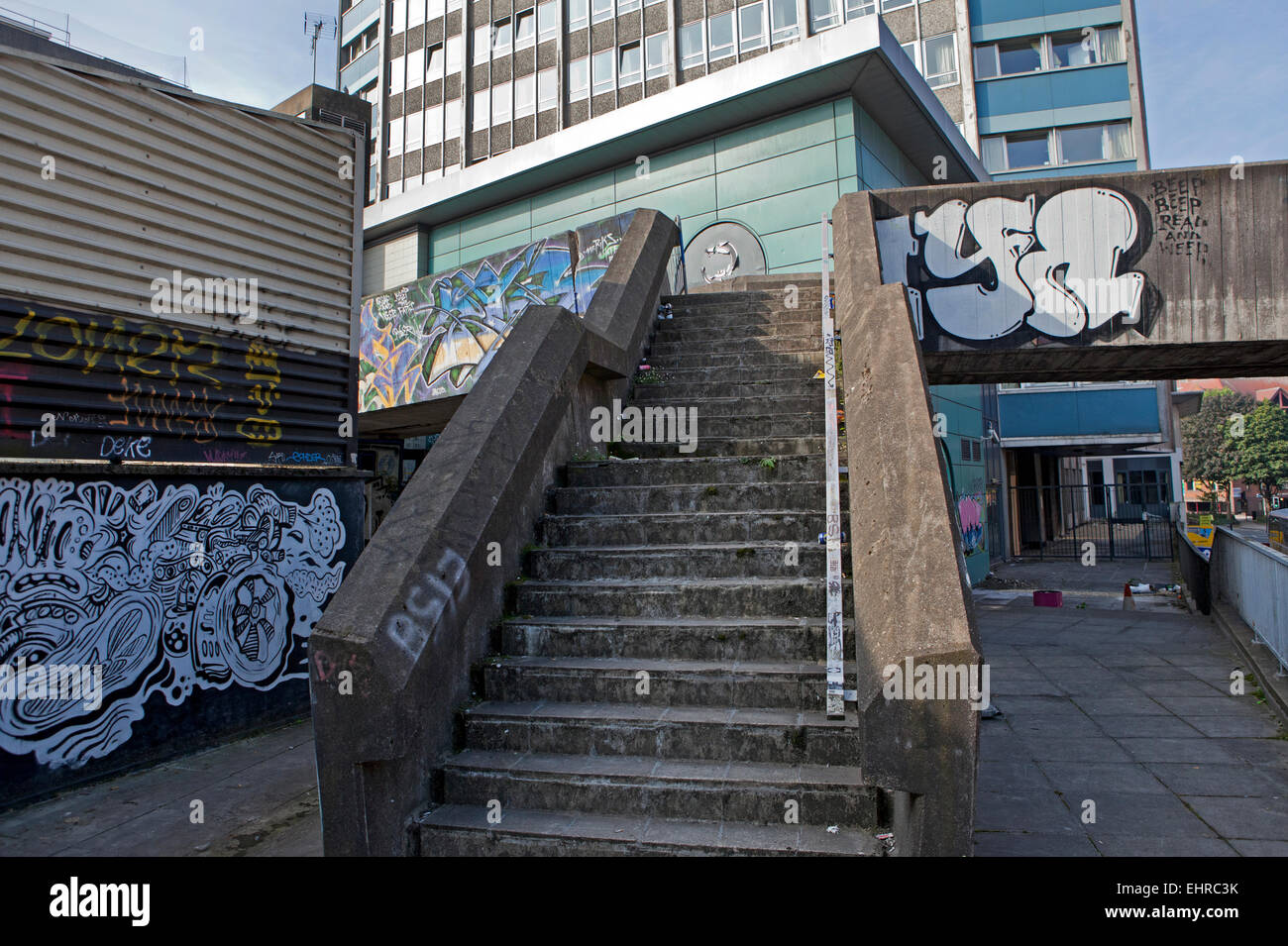 Urban graffiti on buildings Bristol England Stock Photo - Alamy