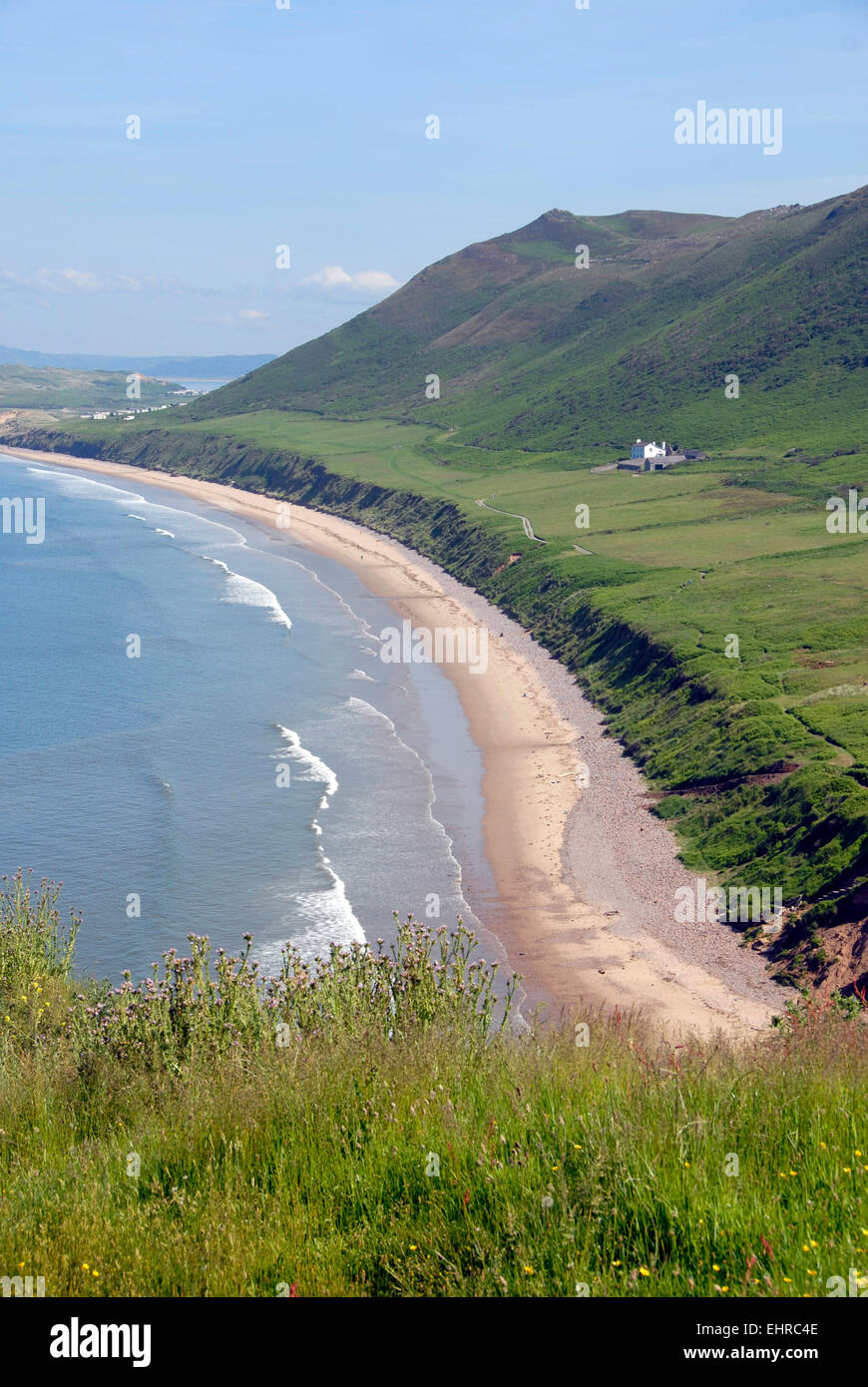 Gower peninsular beach hi-res stock photography and images - Alamy
